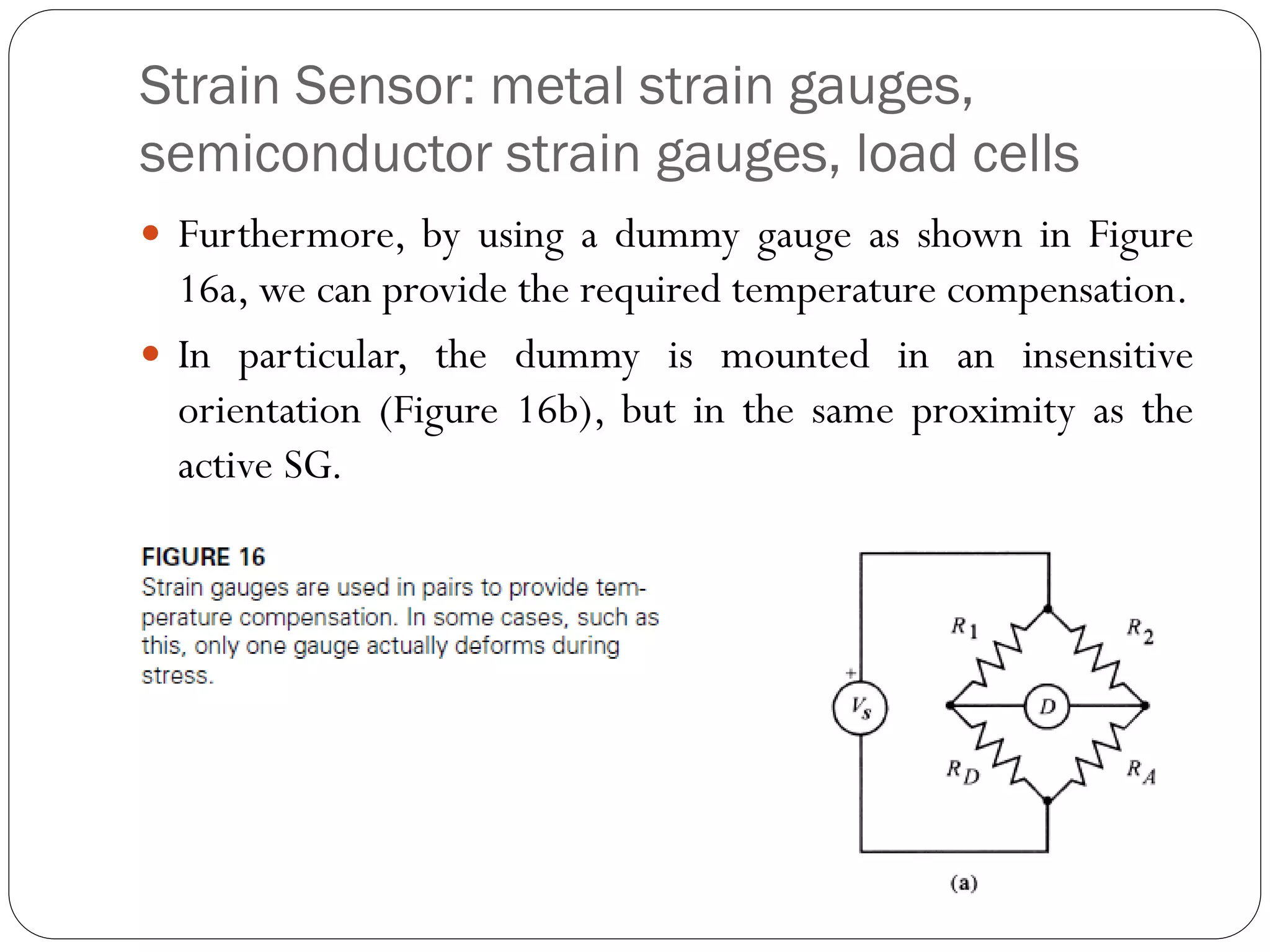 Mechanical Sensors | PDF