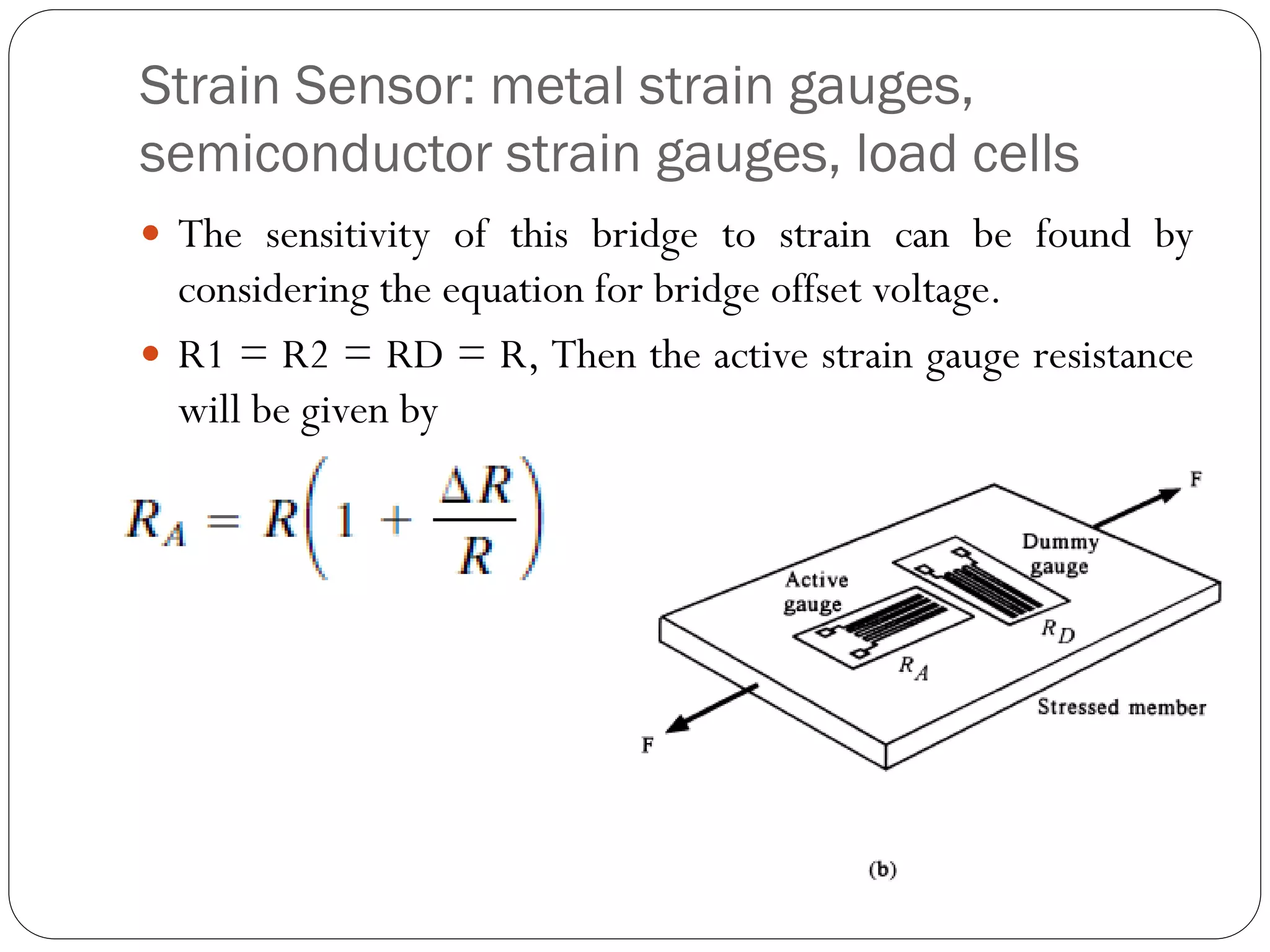 Mechanical Sensors | PDF