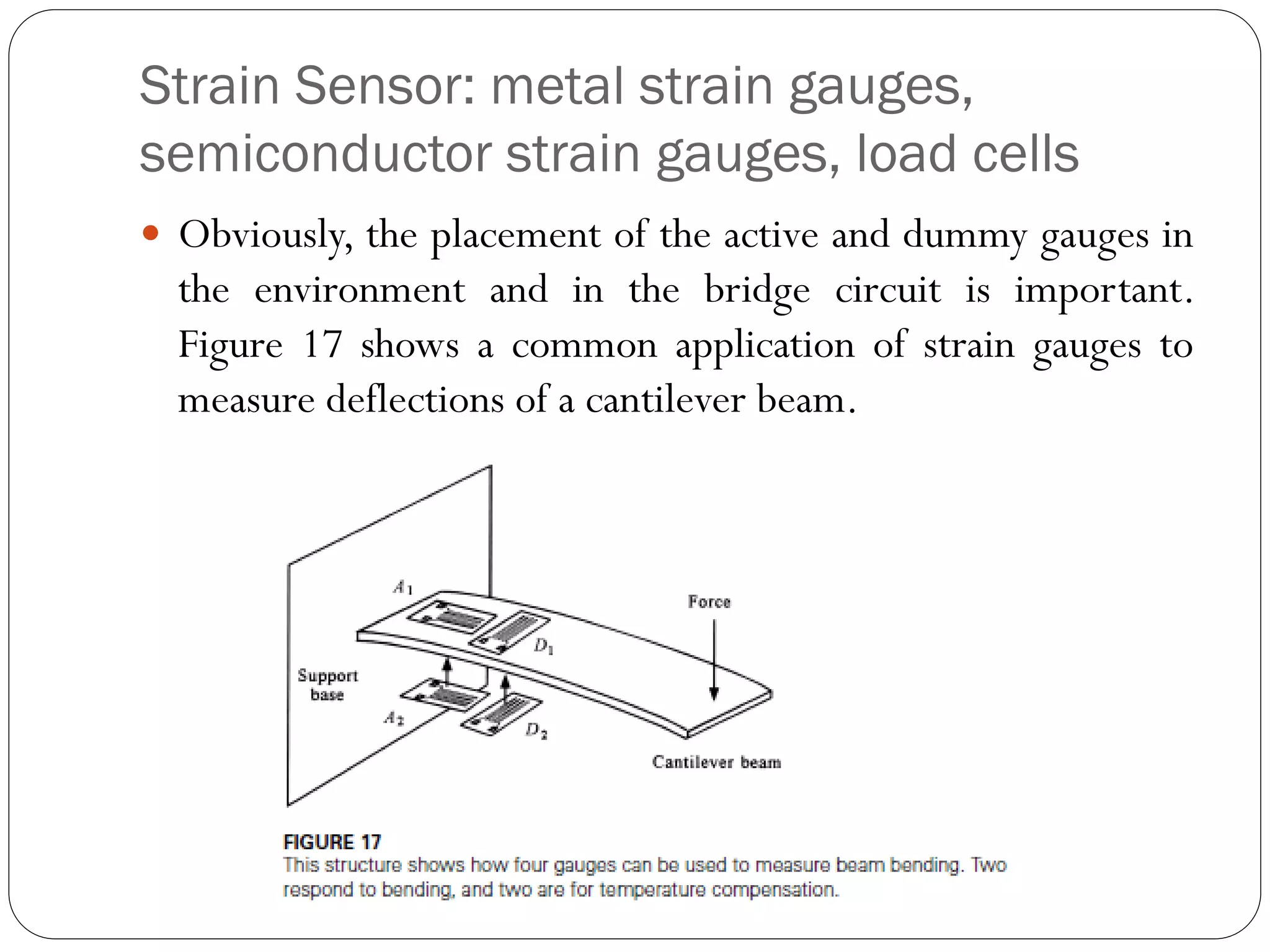 Mechanical Sensors | PDF