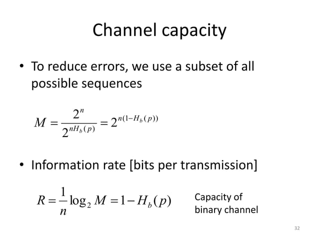 Ch6 information theory | PPT