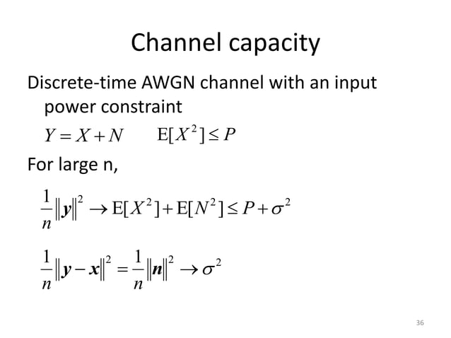 Ch6 information theory | PPT