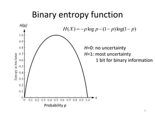 Ch6 information theory | PPTX