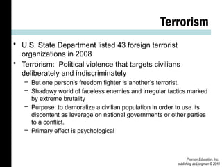 Military Force and Terrorism Presentation | PPT