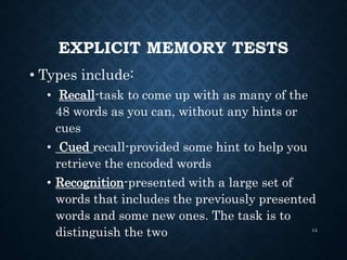 Ch 6 Long Term memory.ppt