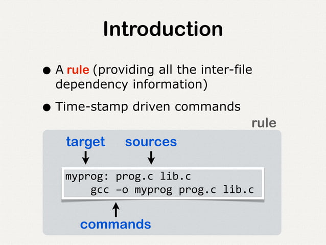 Introduction to GNU Make Programming Language | PDF | Programming Languages | Computing