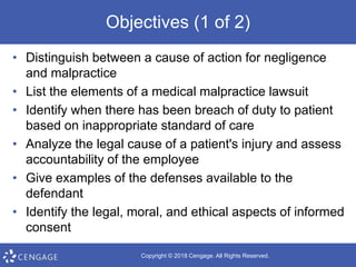 CHAPTER 6 MEDICAL MALPRACTICE | PPT