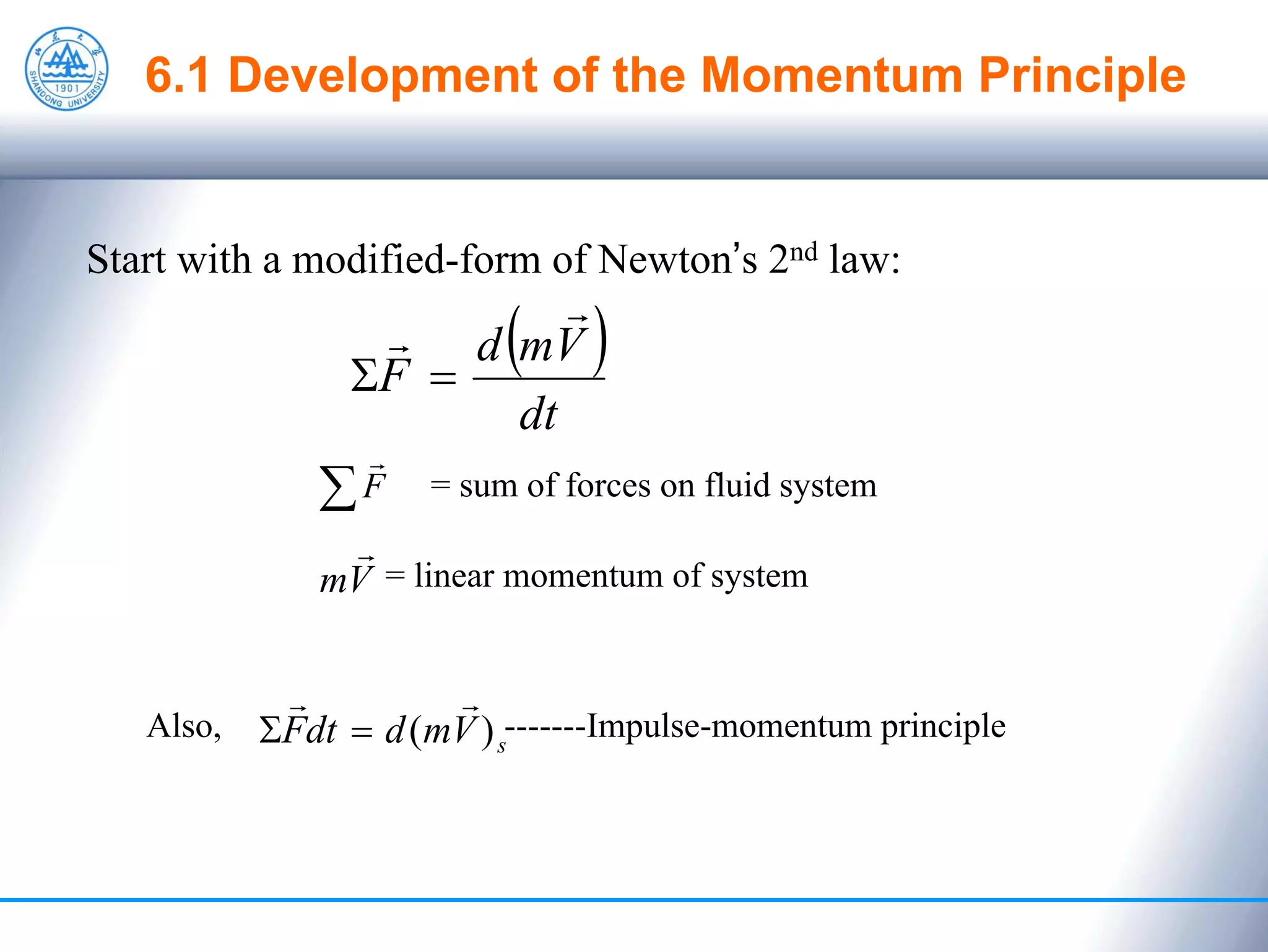 Momentum equation.pdf