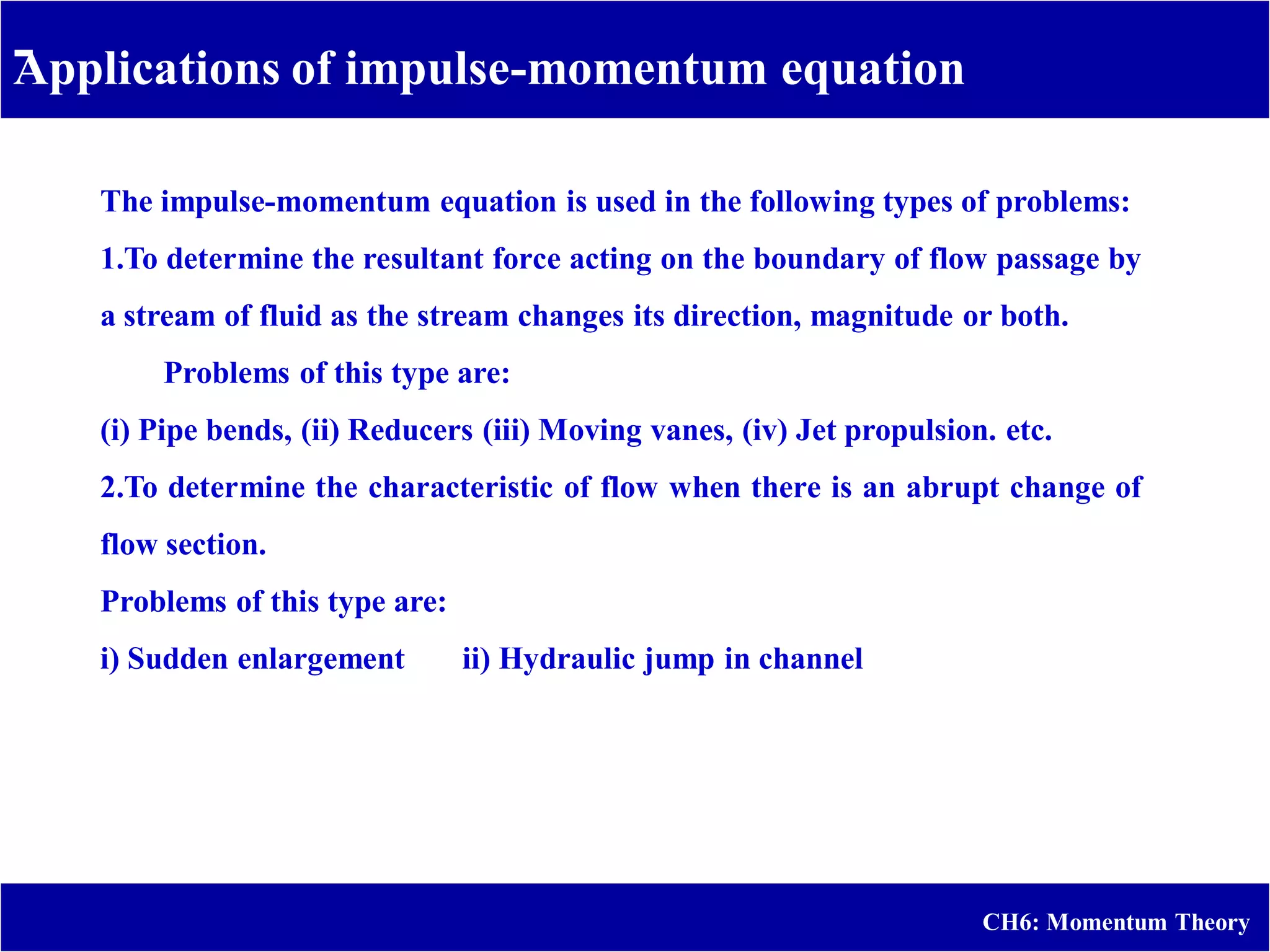Momentum theory | PDF | Physics | Science