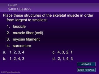 Ch 6 Muscle Jeopardy Review Game | PPTX