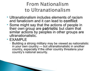 Ch6 national&ultranationalism | PPT