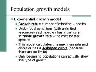 Ch 6 Population and Community Ecology.ppt