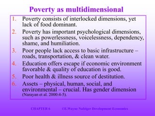 Ch 6 Poverty Malnutrition & Income Inequality.ppt