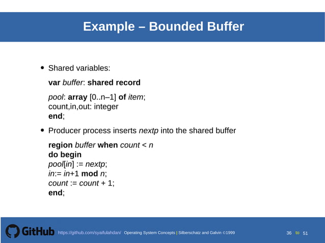 Operating System Ch6 Process Synchronization Ppt
