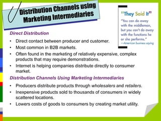 Ch 6 product and distribution strategies | PPT