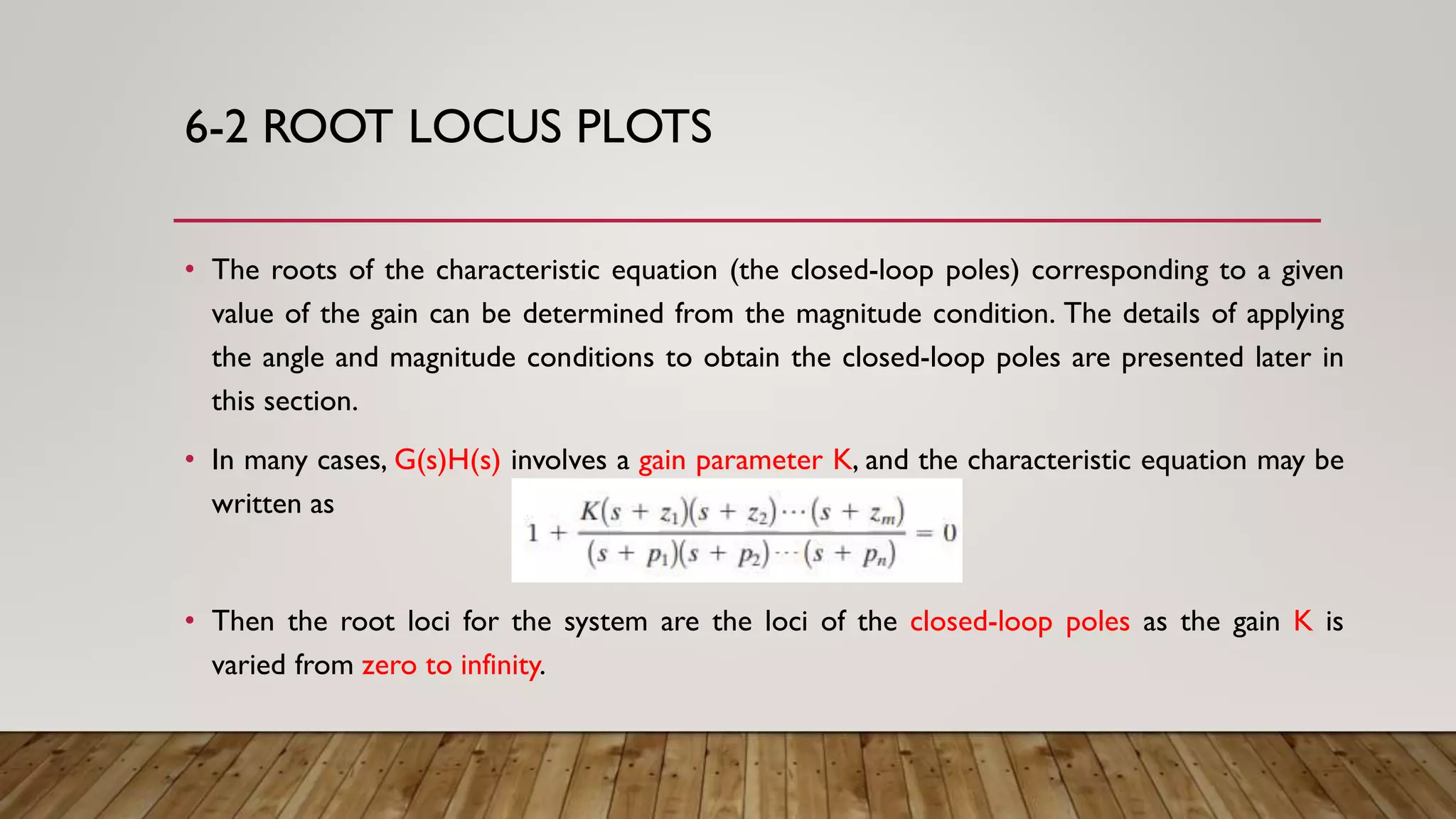 Ch6 root locus method | PDF