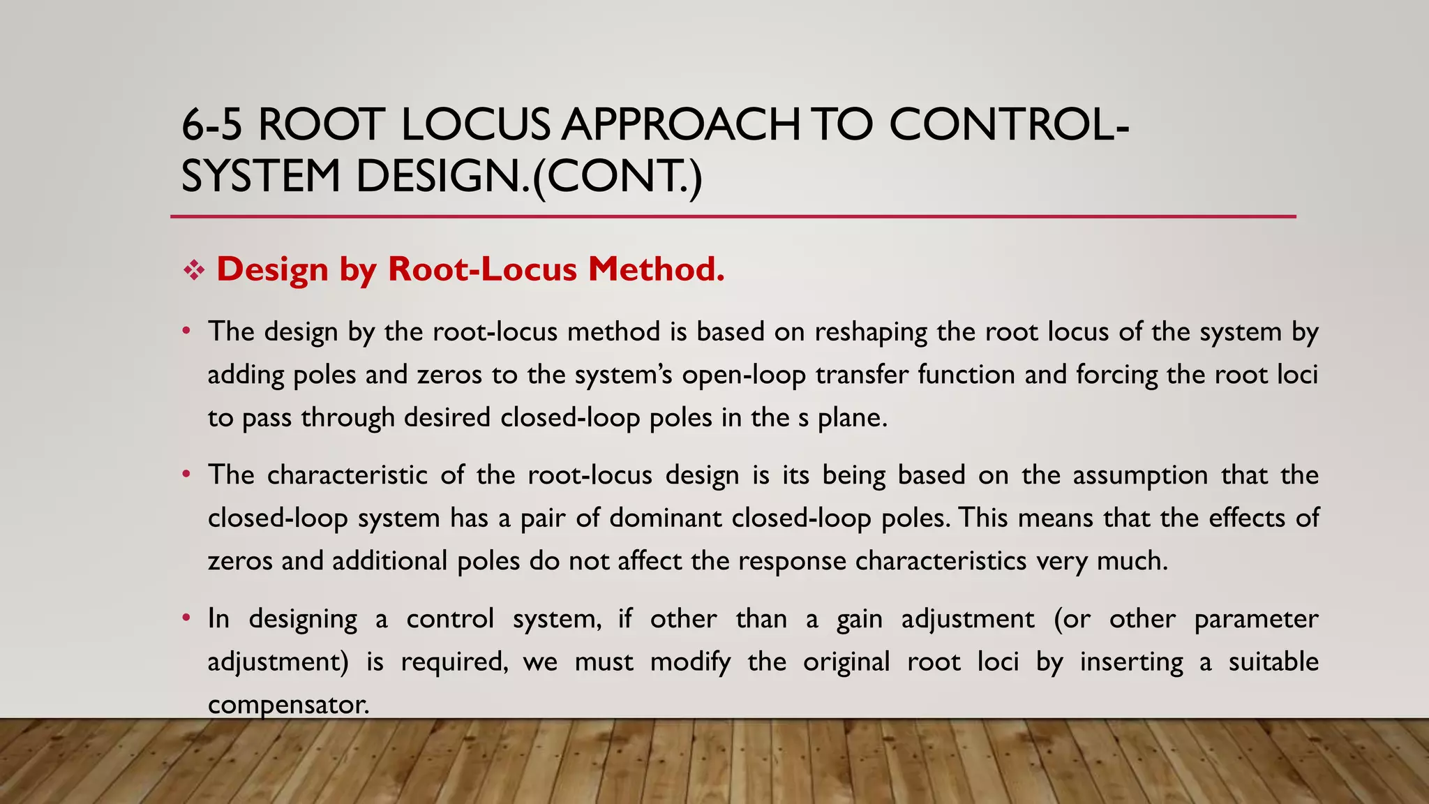Ch6 root locus method | PDF