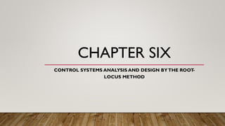 Ch6 root locus method | PDF