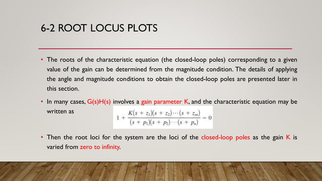 Ch6 root locus method | PDF