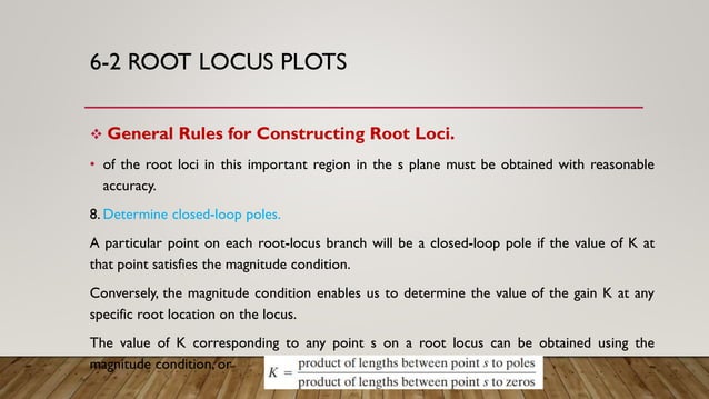 Ch6 root locus method | PDF