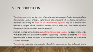 Ch6 root locus method | PDF