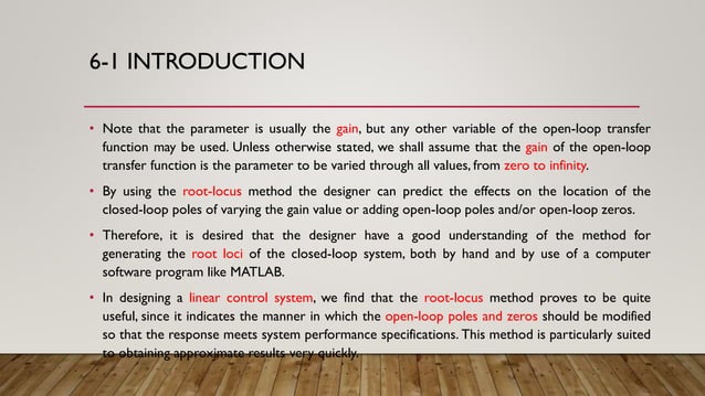 Ch6 root locus method | PDF
