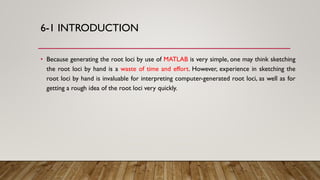 Ch6 root locus method | PDF