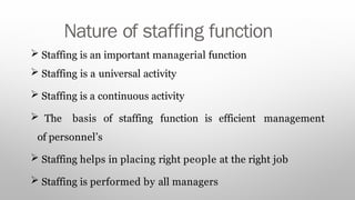 introduction to management Saffing Function.pptx