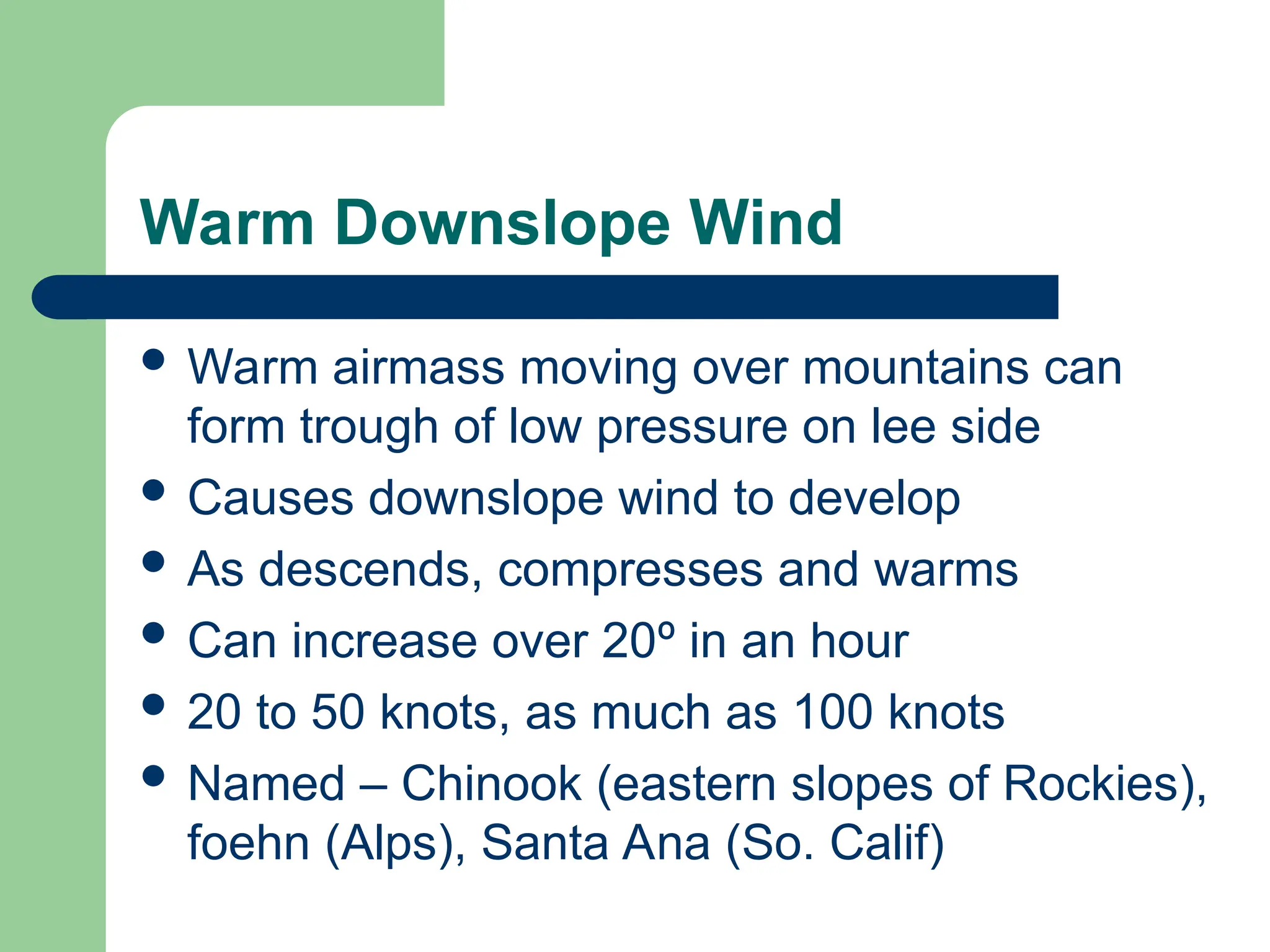 The Aviation Weather Meteorology for Pilots | PPT