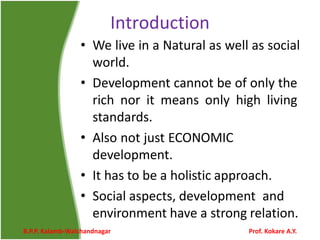 Ch 6 Social Issues and Environment | PPTX