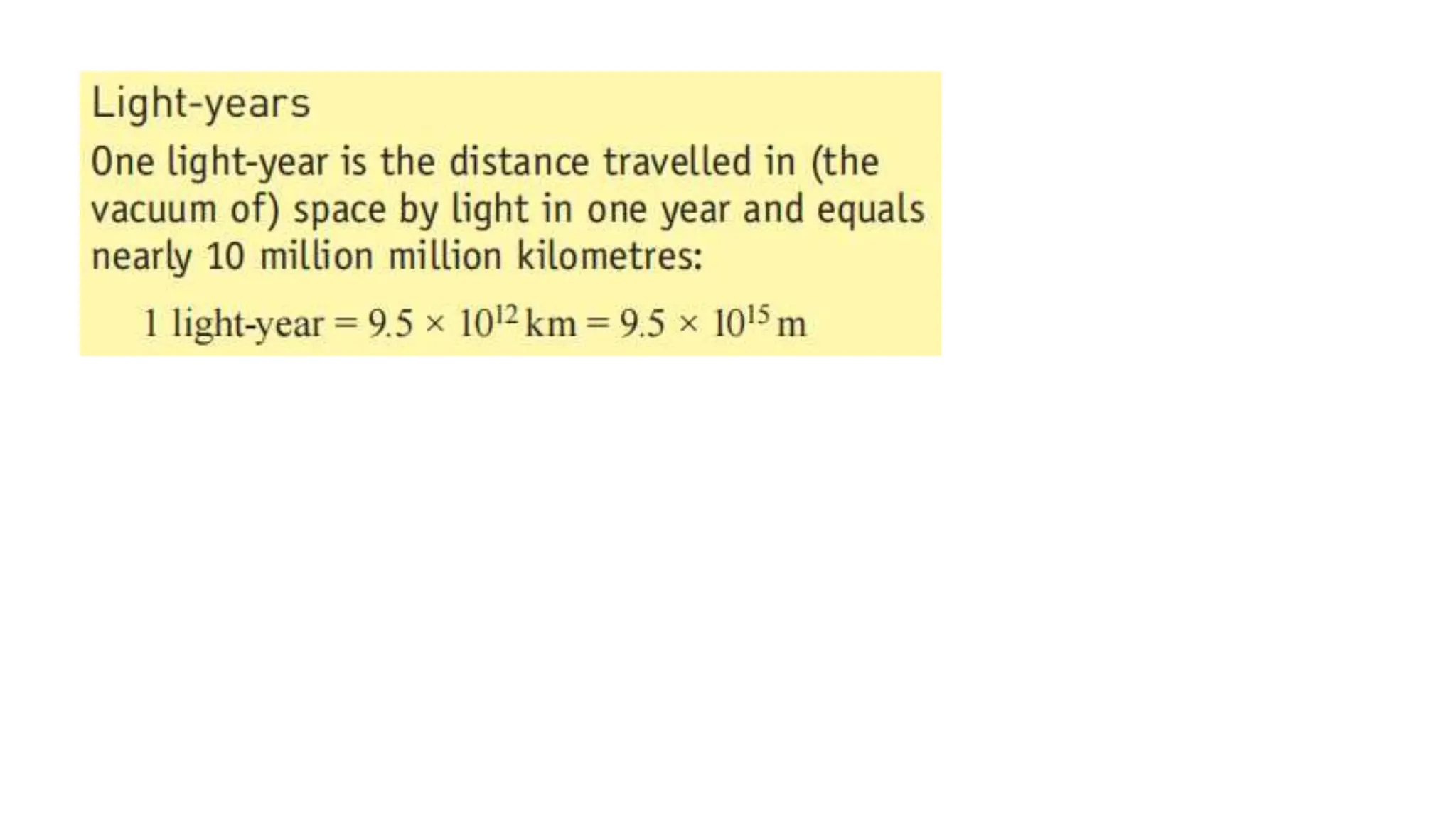 Chapter 6 IGCSE Physics slides on the topic of space physics | PPTX ...
