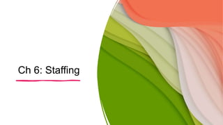 Ch 6 Staffing.pptx..................................... | PPTX
