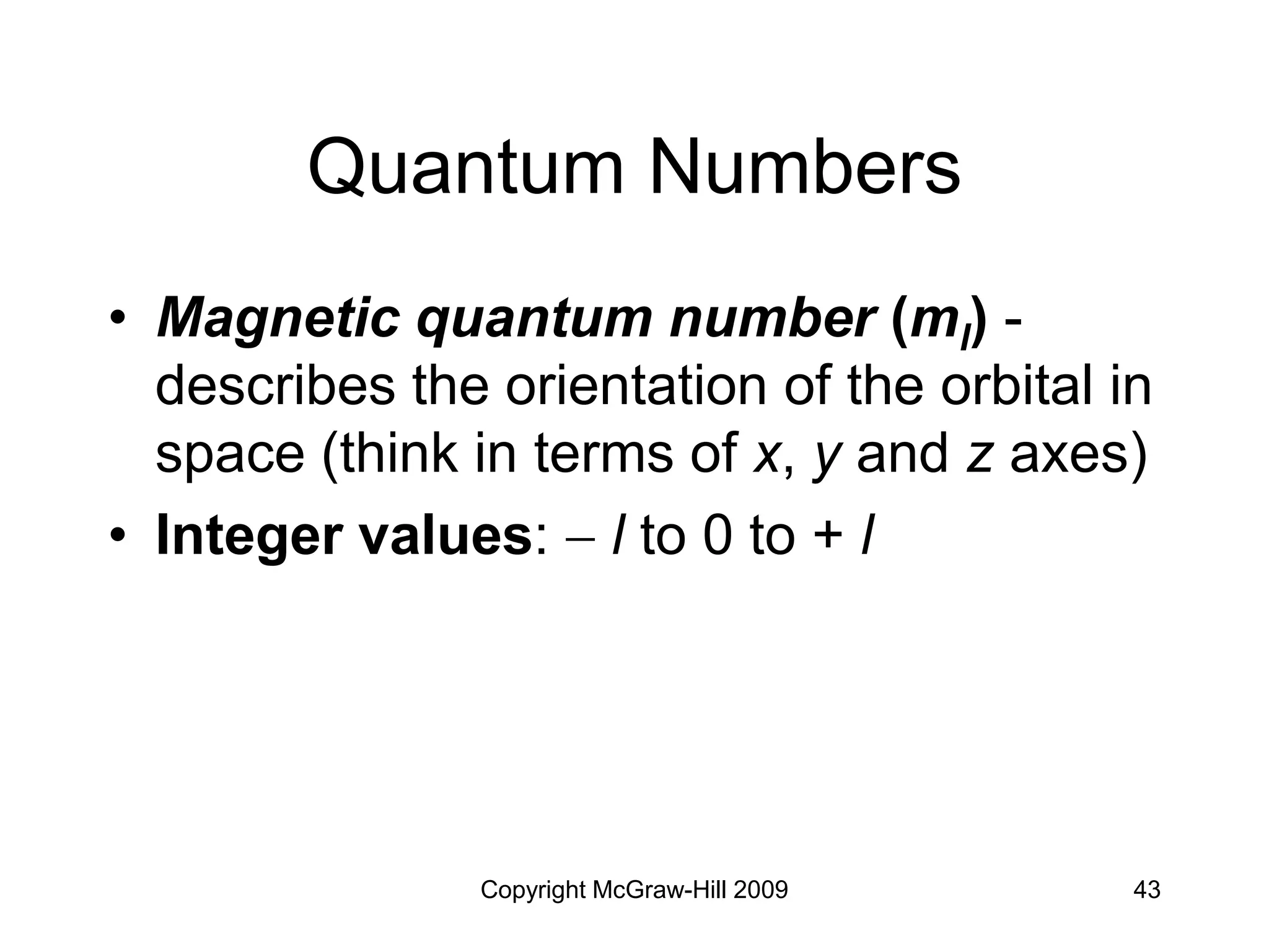 Quantum theory and electronic structure of atom | PDF