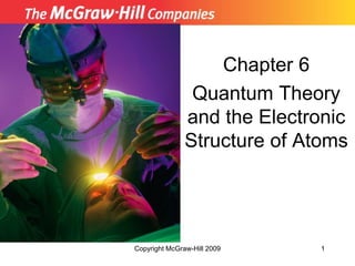Quantum theory and electronic structure of atom | PDF