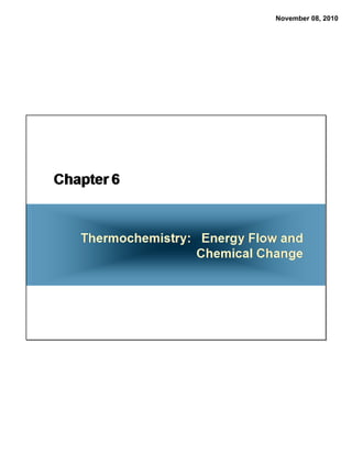 Ch6 thermochemistry | PDF