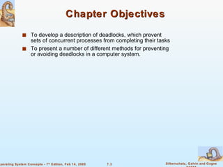 Chapter 7 - Deadlocks | PPT