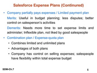 Ch7: Controlling the Salesforce | PPT