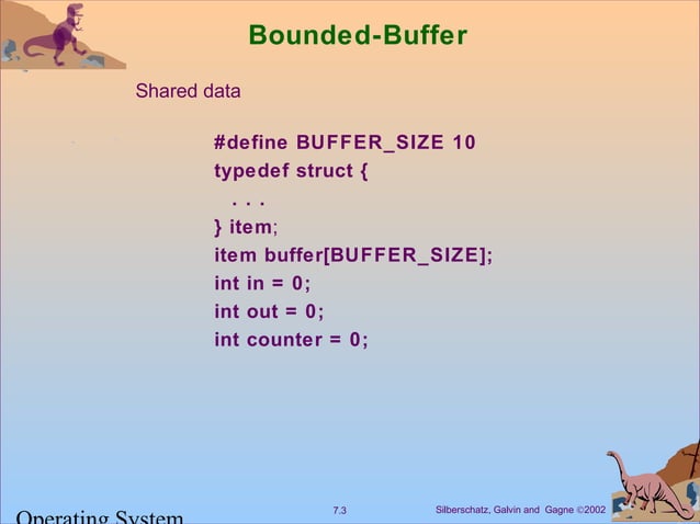Ch7 Process Synchronization galvin | PPT | Programming Languages | Computing