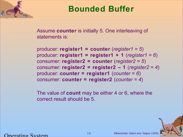 Ch7 Process Synchronization galvin | PPT | Programming Languages | Computing