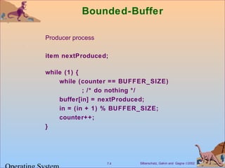 Ch7 Process Synchronization galvin | PPT