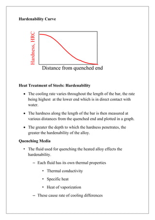 Harden-ability Of Steels | PDF
