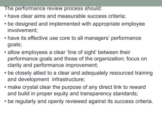 Performance Management Review & Skills | PPTX