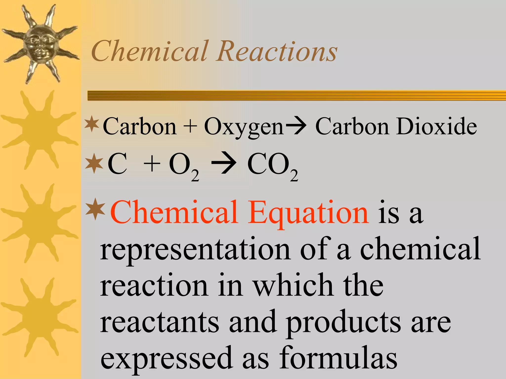 Ch 7 1 Describing Reactions | PPT