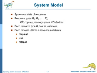 Galvin Operating Systems of deadlock.ppt