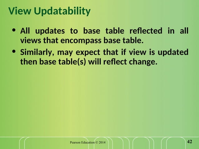 Database Management System Chapter Seven Ppt Databases Computer Software And Applications