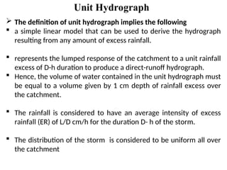CHAPTER 7 - HYDROGRAPH CHAPTER 7 - HYDRO | PPT