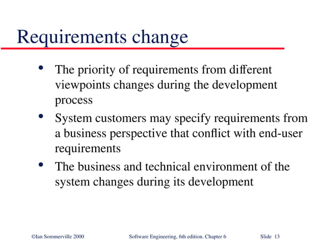 software requirement engineering process part II | PPT