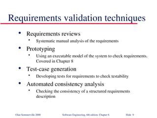 software requirement engineering process part II | PPT