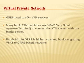 Applications of GPRS | PPTX