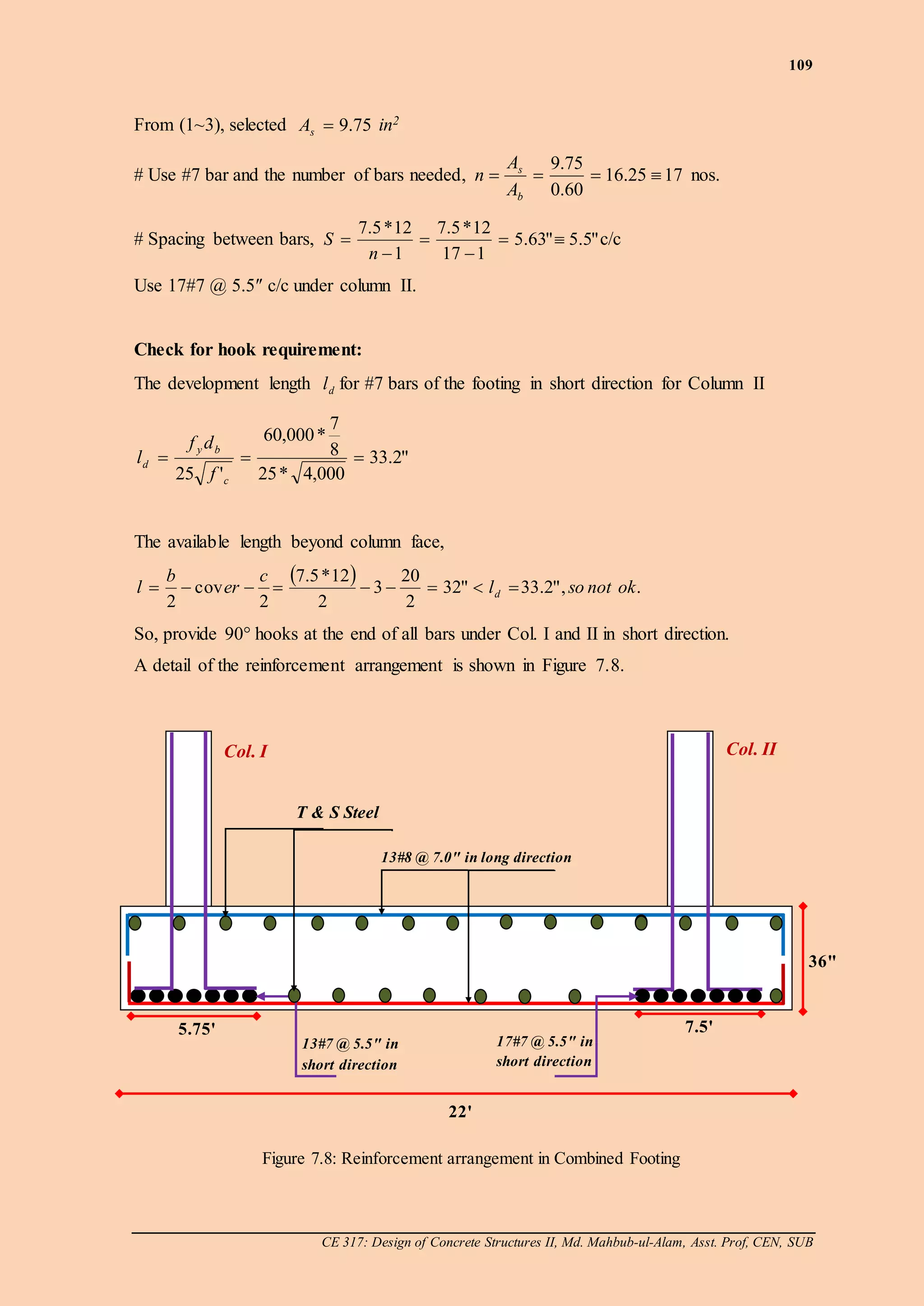 Ch 7 design of rcc footing | PDF