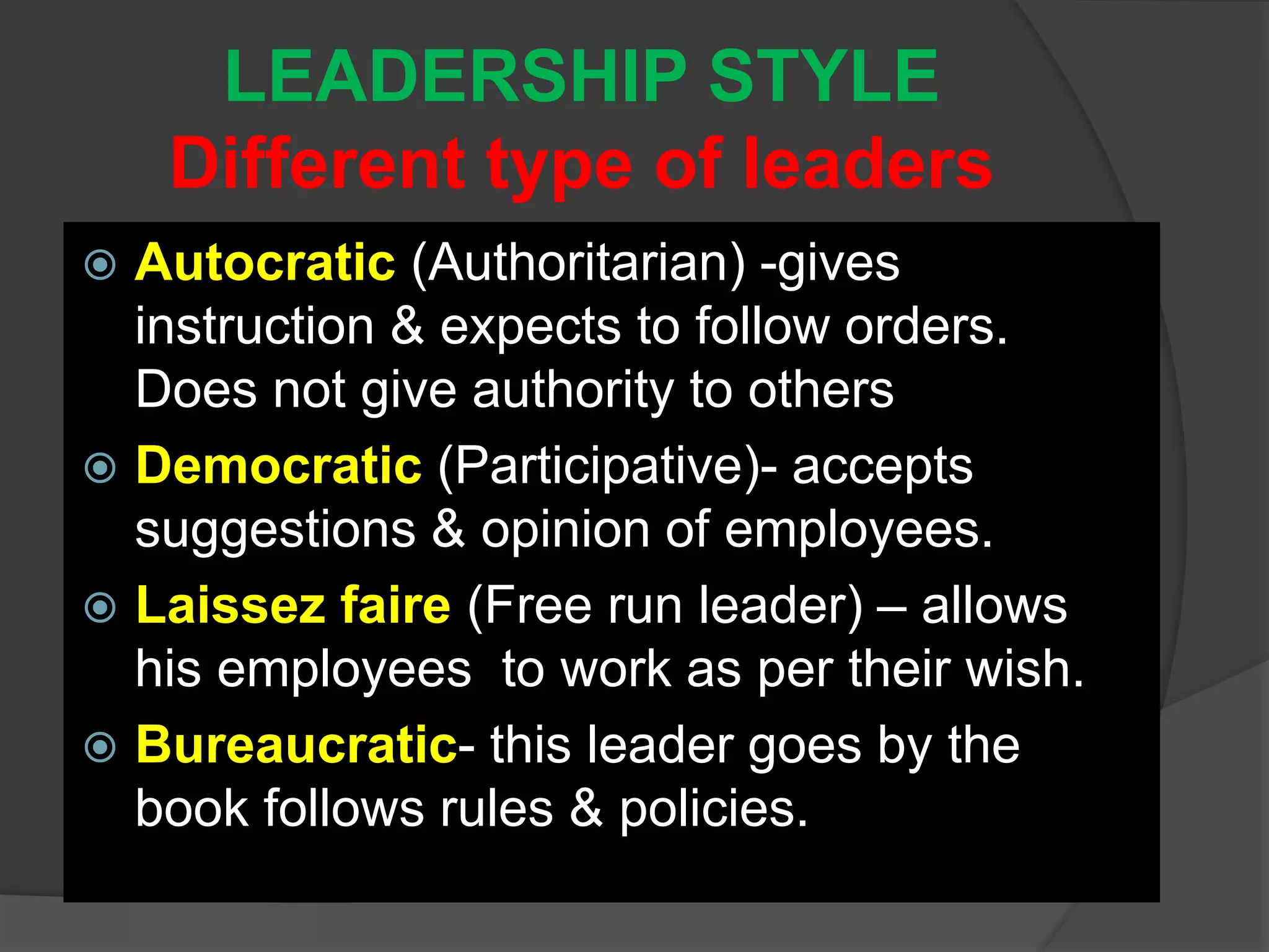 chapter 7 directing class 12 business studies | PPTX